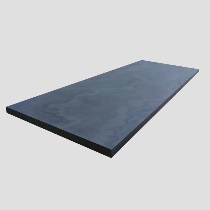Brazilian Black Honed Slate Hearth - Mrs Stone Store