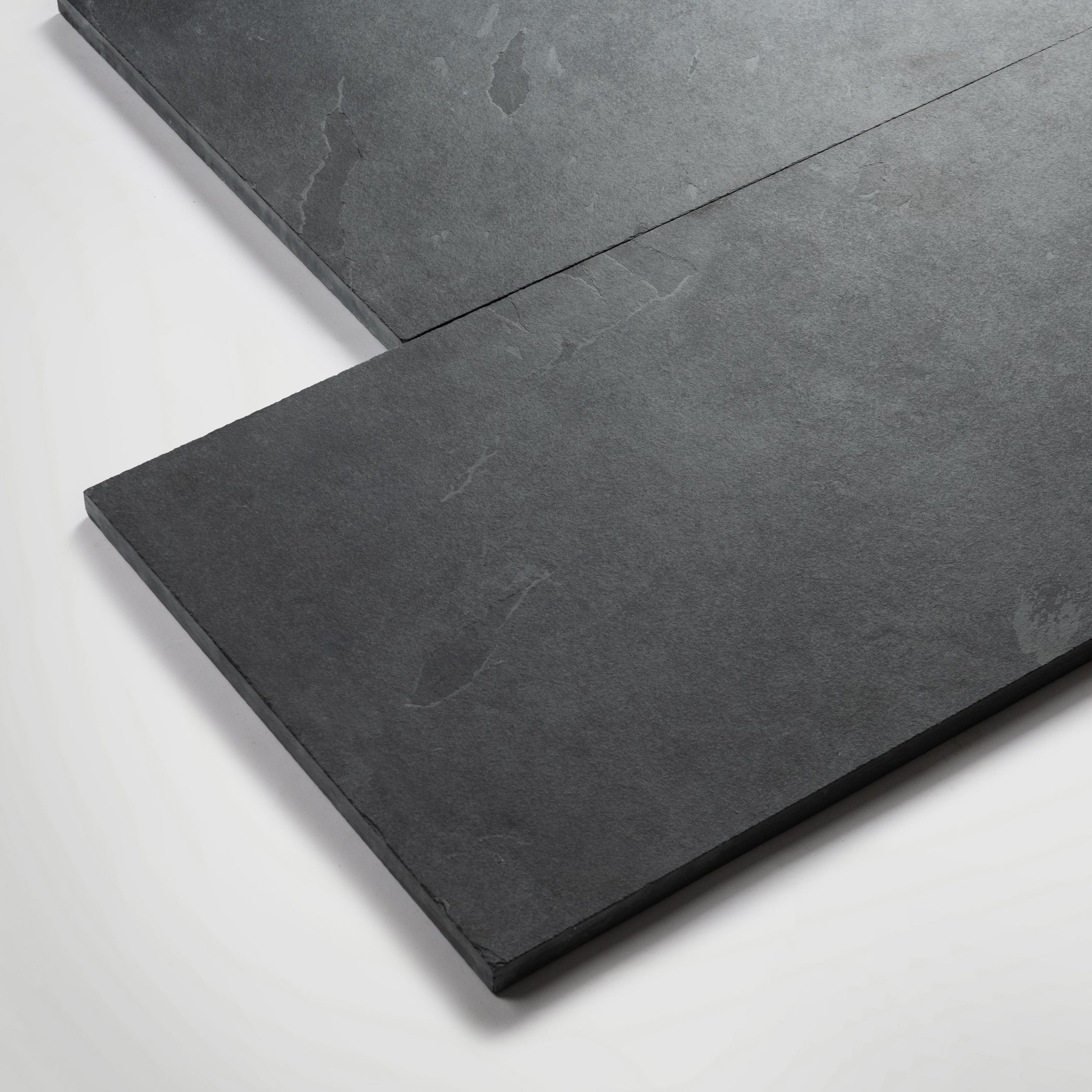 Matched 2 Piece Slate T-Shaped Hearth - DIY Slate Hearth