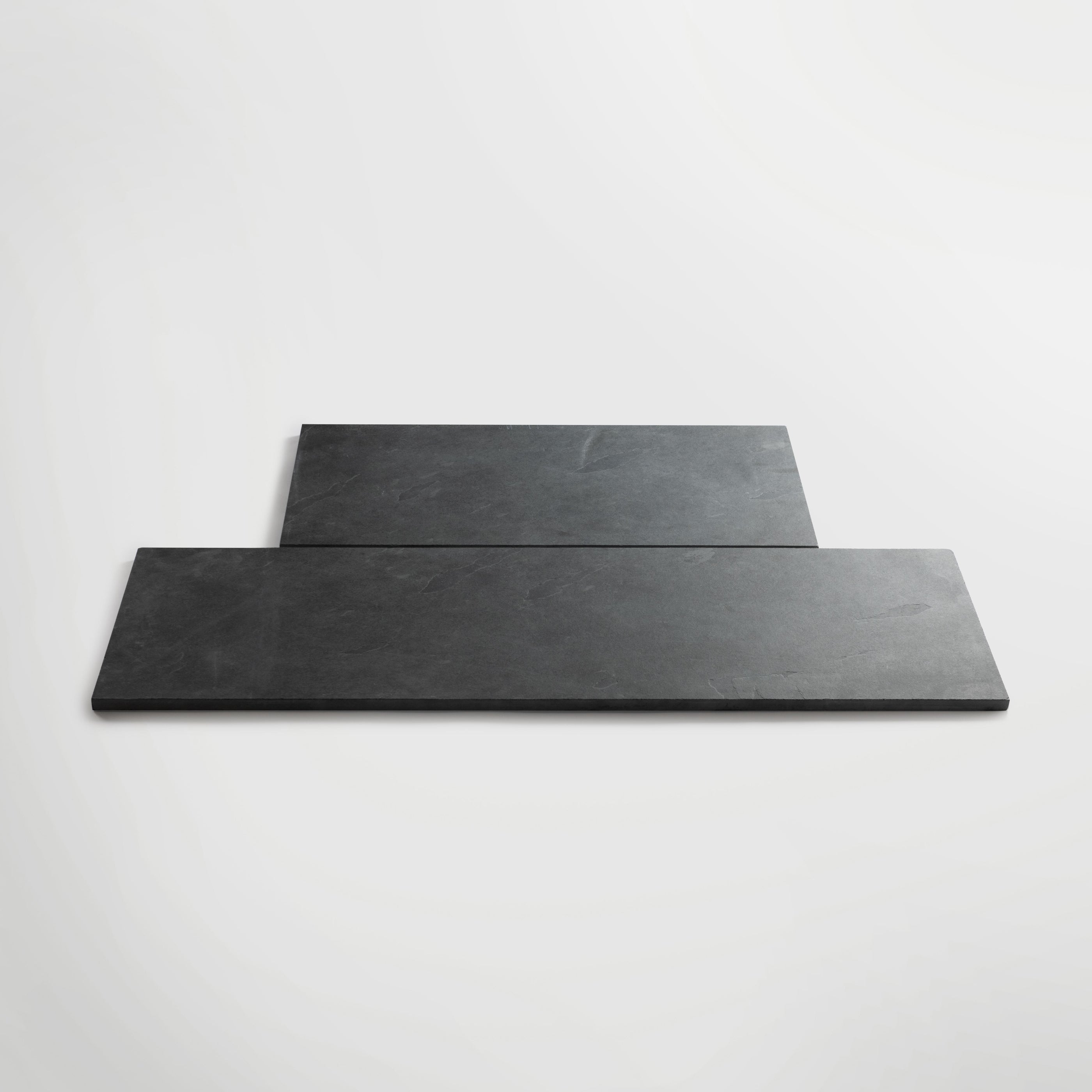 Matched 2 Piece Slate T-Shaped Hearth - DIY Slate Hearth