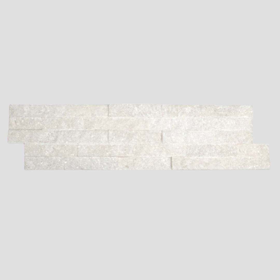 White Marble Split Face Tiles