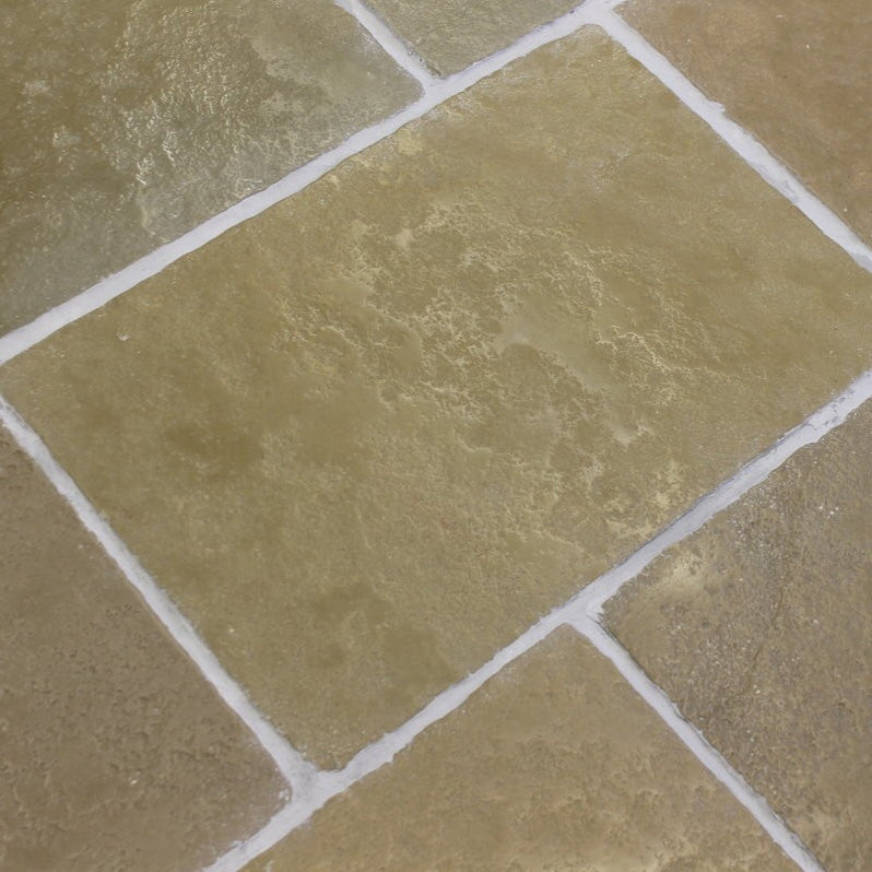 Heritage Olive Limestone Flagstone - 20mm Thickness
